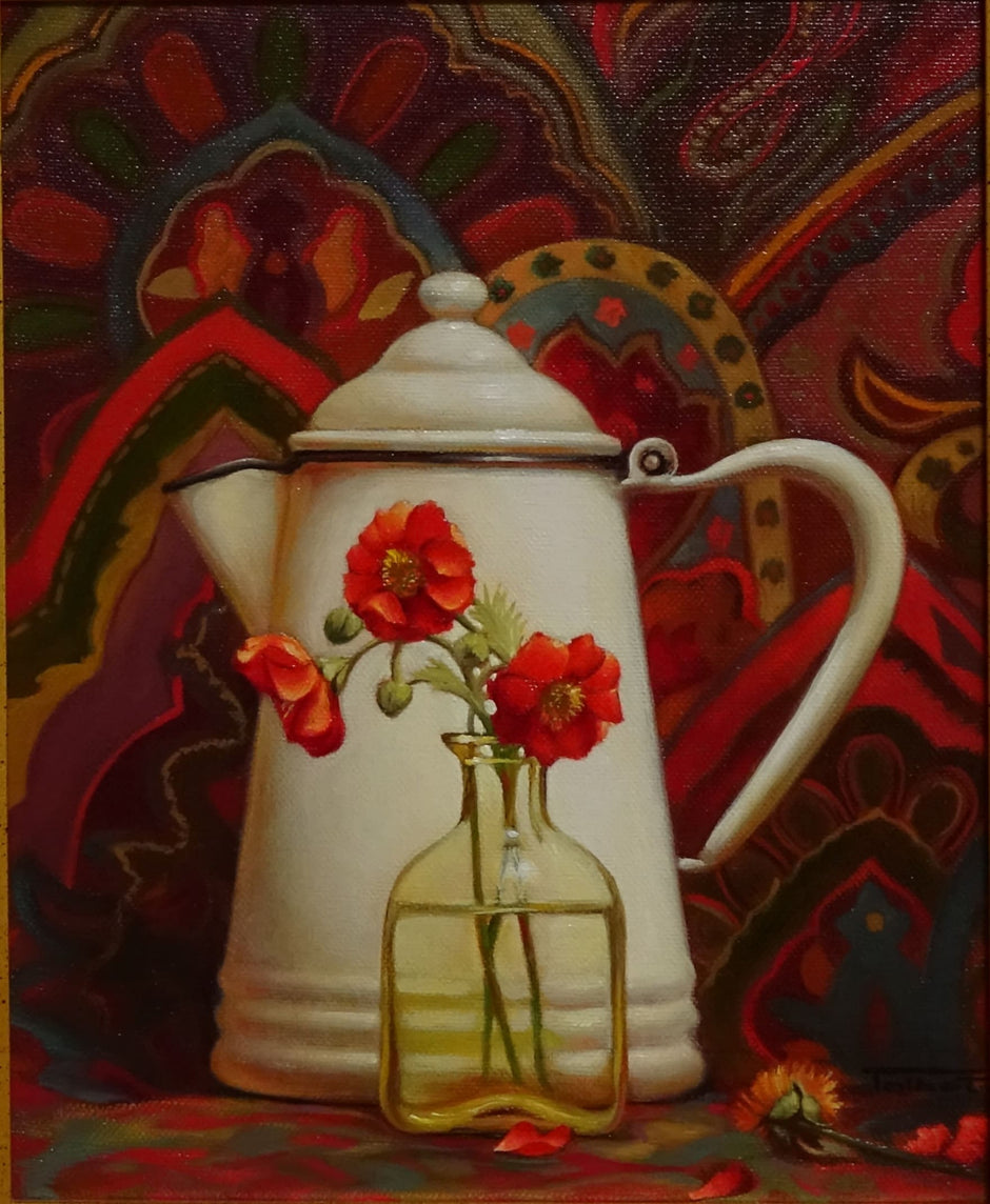 Susan Talbot-Elliott oil creations redefine the essence of decor ...